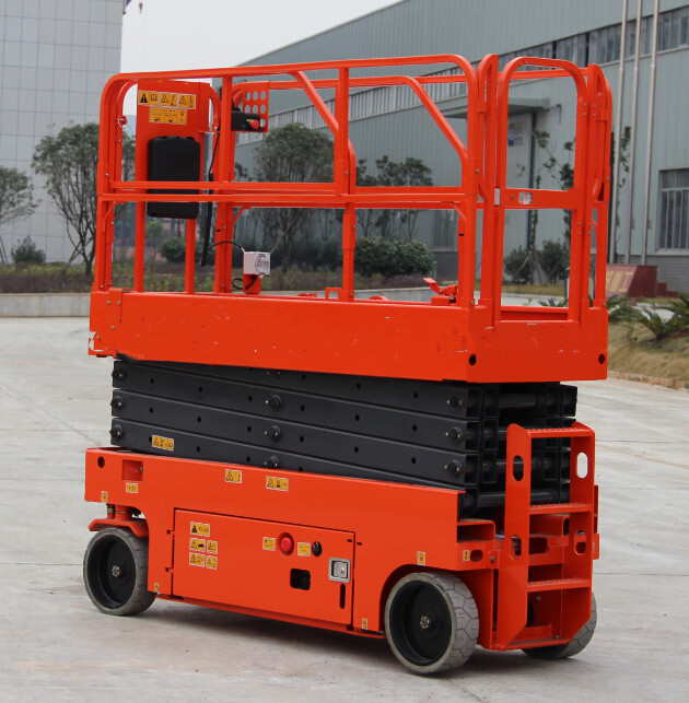 Self Propelled Scissor Electric Work Platform Lifts Mobile Hydraulic ...